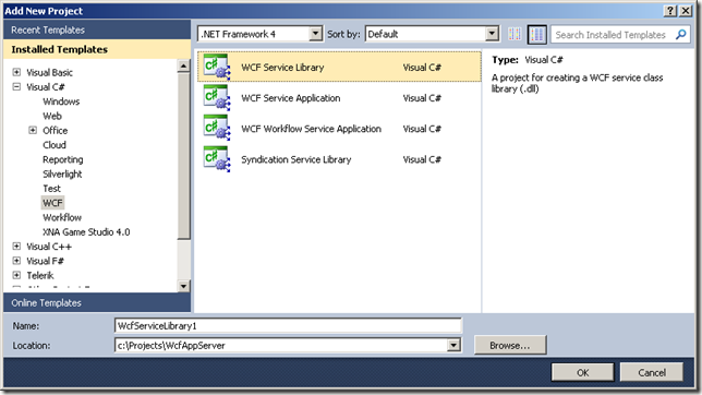 How to host multiple isolated WCF services within a single Windows ...